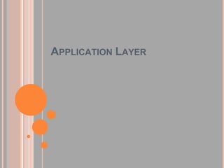 Application layer | PPT