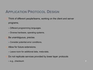 Application layer | PPT