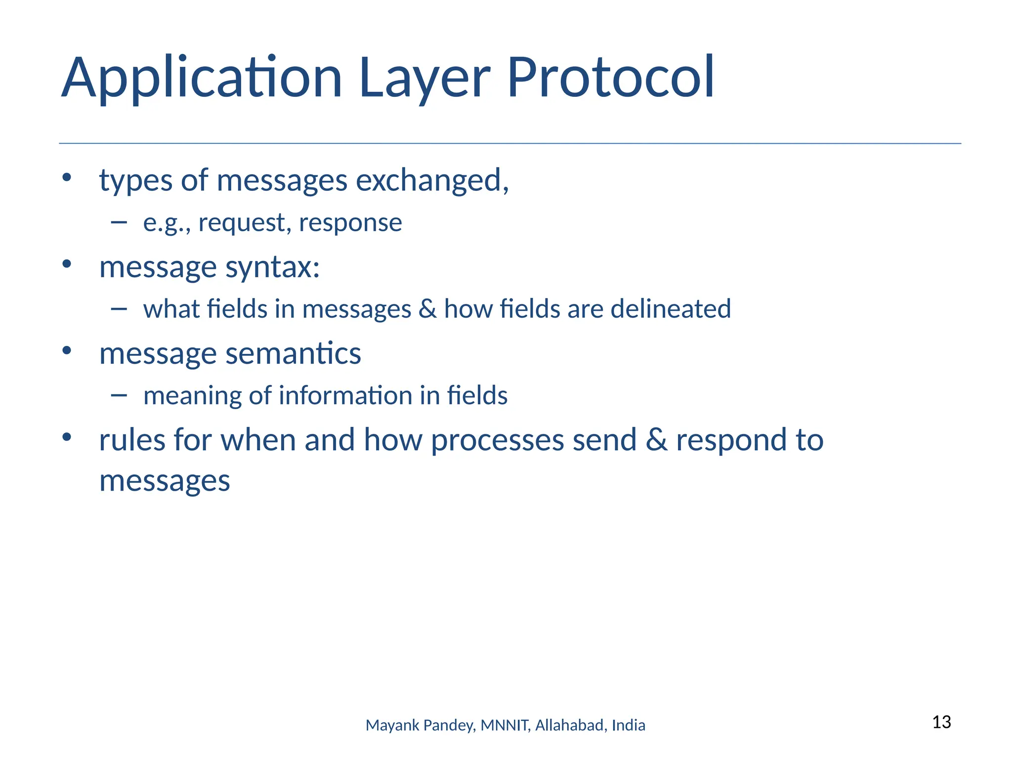 application layer.pptx by mayank sir allahabad | PPTX