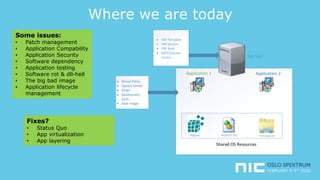 Application layering vs Application Isolation | PPTX | Operating ...