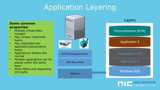 Application layering vs Application Isolation | PPT