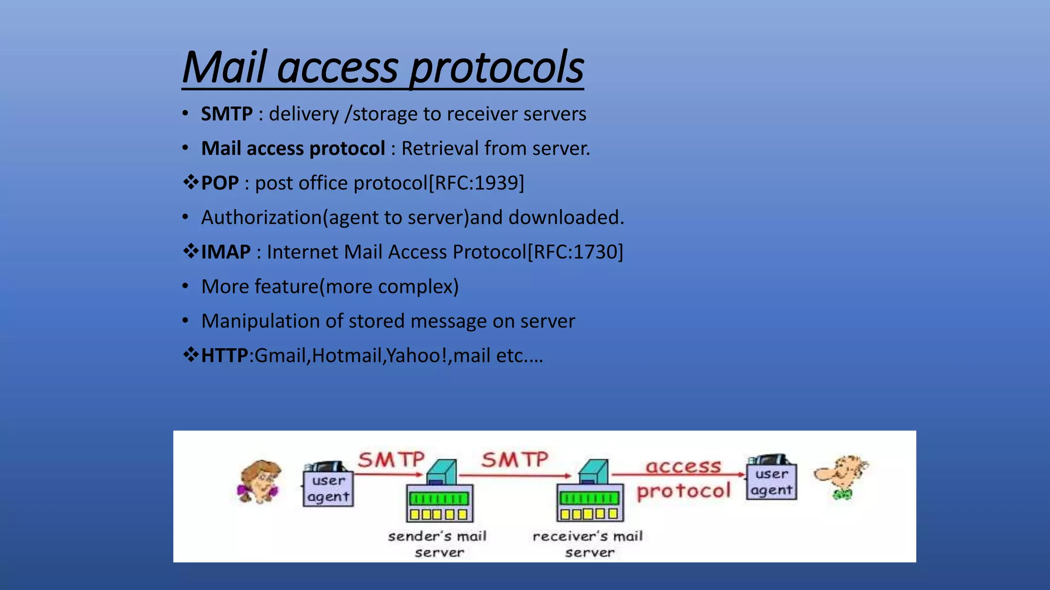 Application layer in network system | PPTX