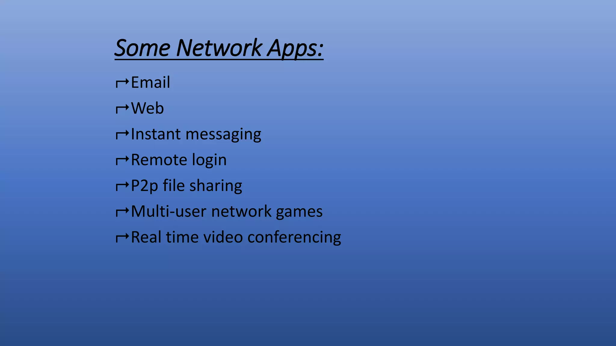 Application layer in network system | PPTX