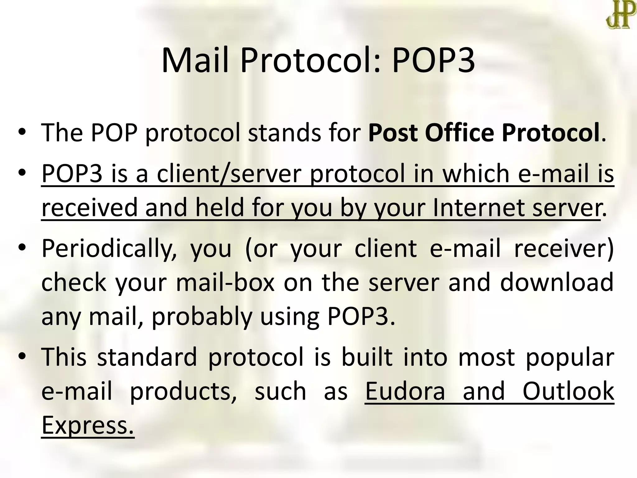 Remote Login and File Transfer Protocols | PPTX