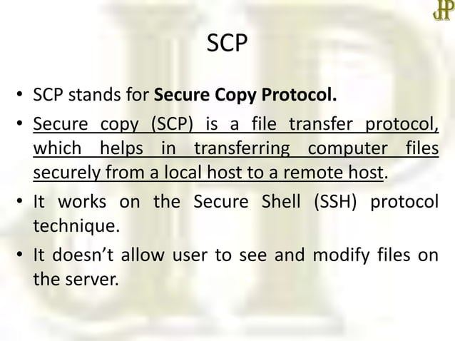 Remote Login and File Transfer Protocols | PPTX | Email | Internet