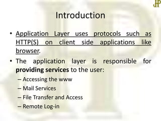 Remote Login and File Transfer Protocols | PPTX