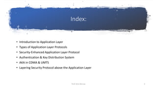 Application layer security protocol | PDF