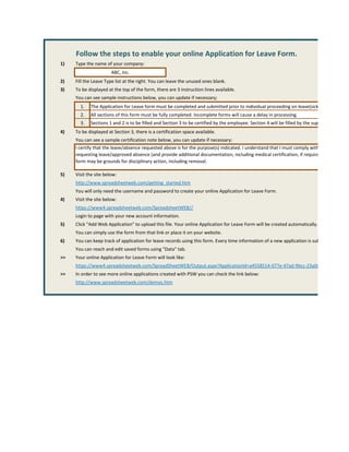 Application leave form (online) | XLSX