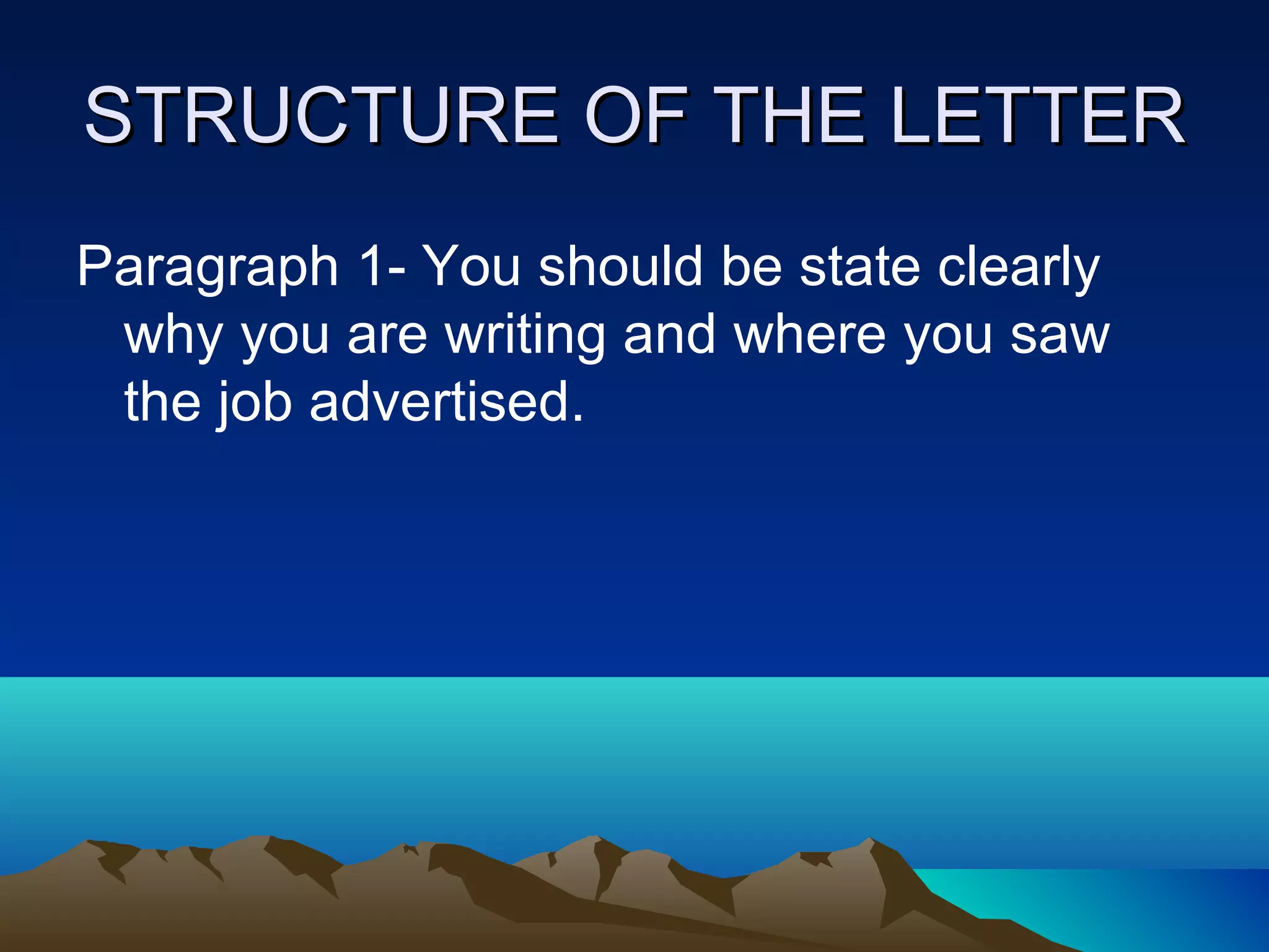 Application letter | PPT
