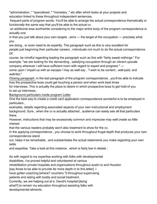 Application Letter | PDF