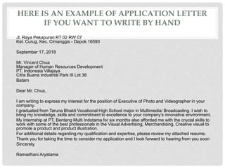 APPLICATION LETTER for Vocational Subject.pptx