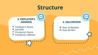 Application letter for applaying a job in company | PPT