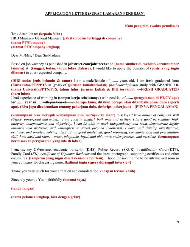 Application Letter and Curriculum Vitae | PDF | Resume Writing and Advice | Job Search