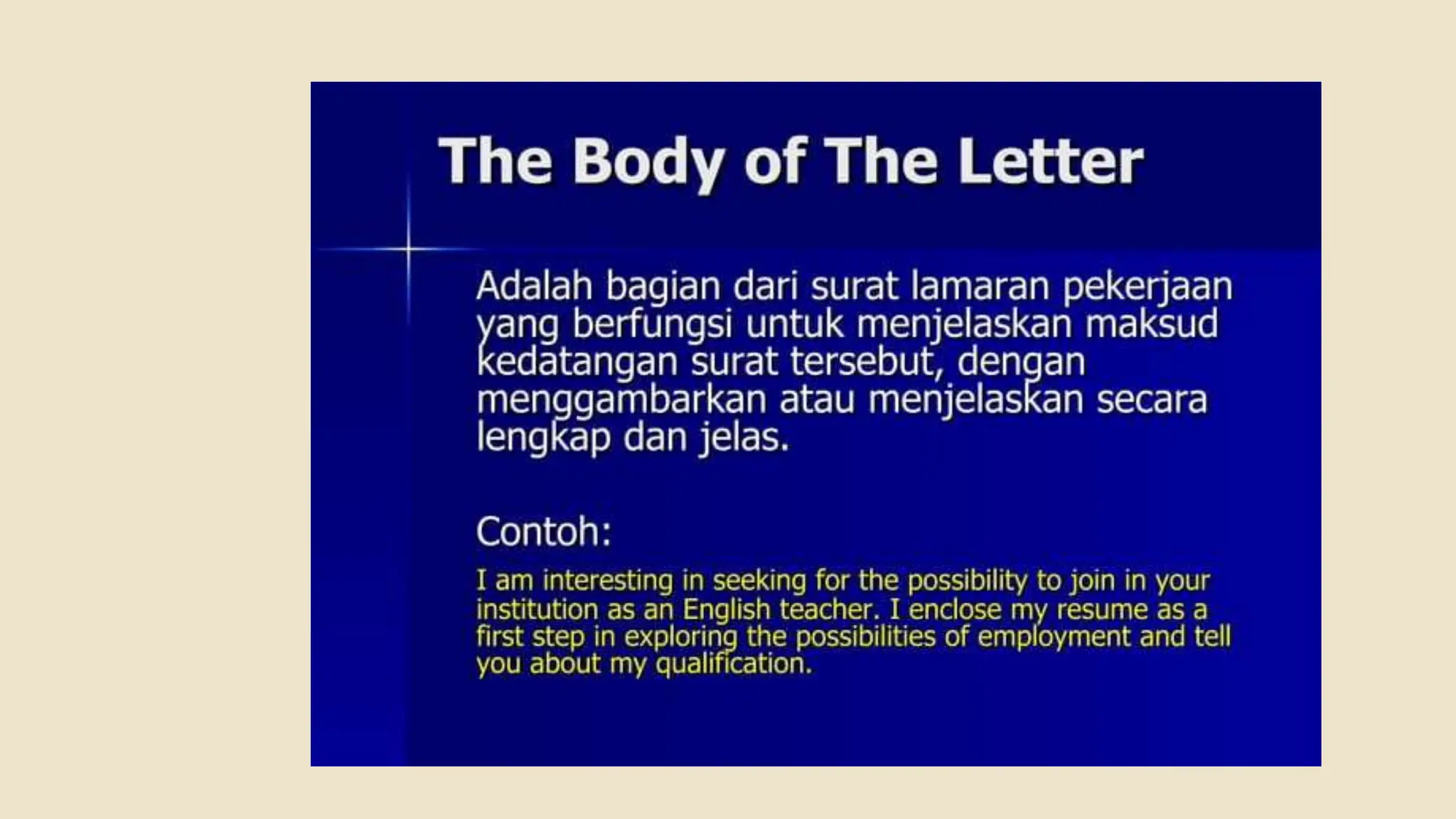 Application letter ppt.pptx Class XI SmK | PPTX