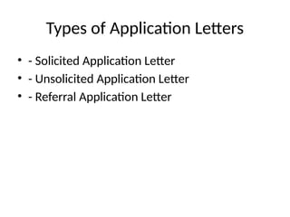 Types of Application Letter Presentation.pptx