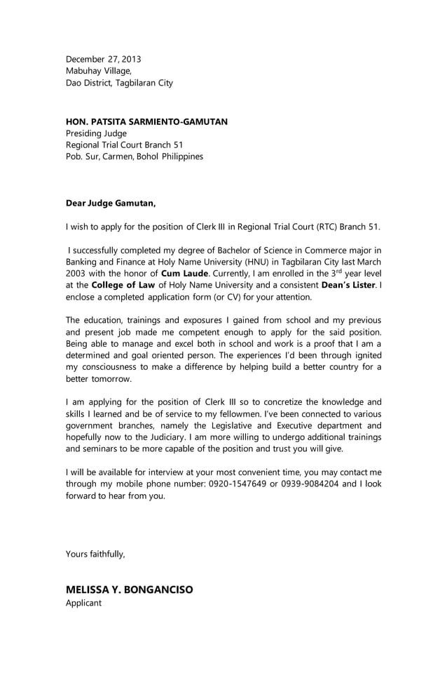 Application letter sample 2022 | DOC