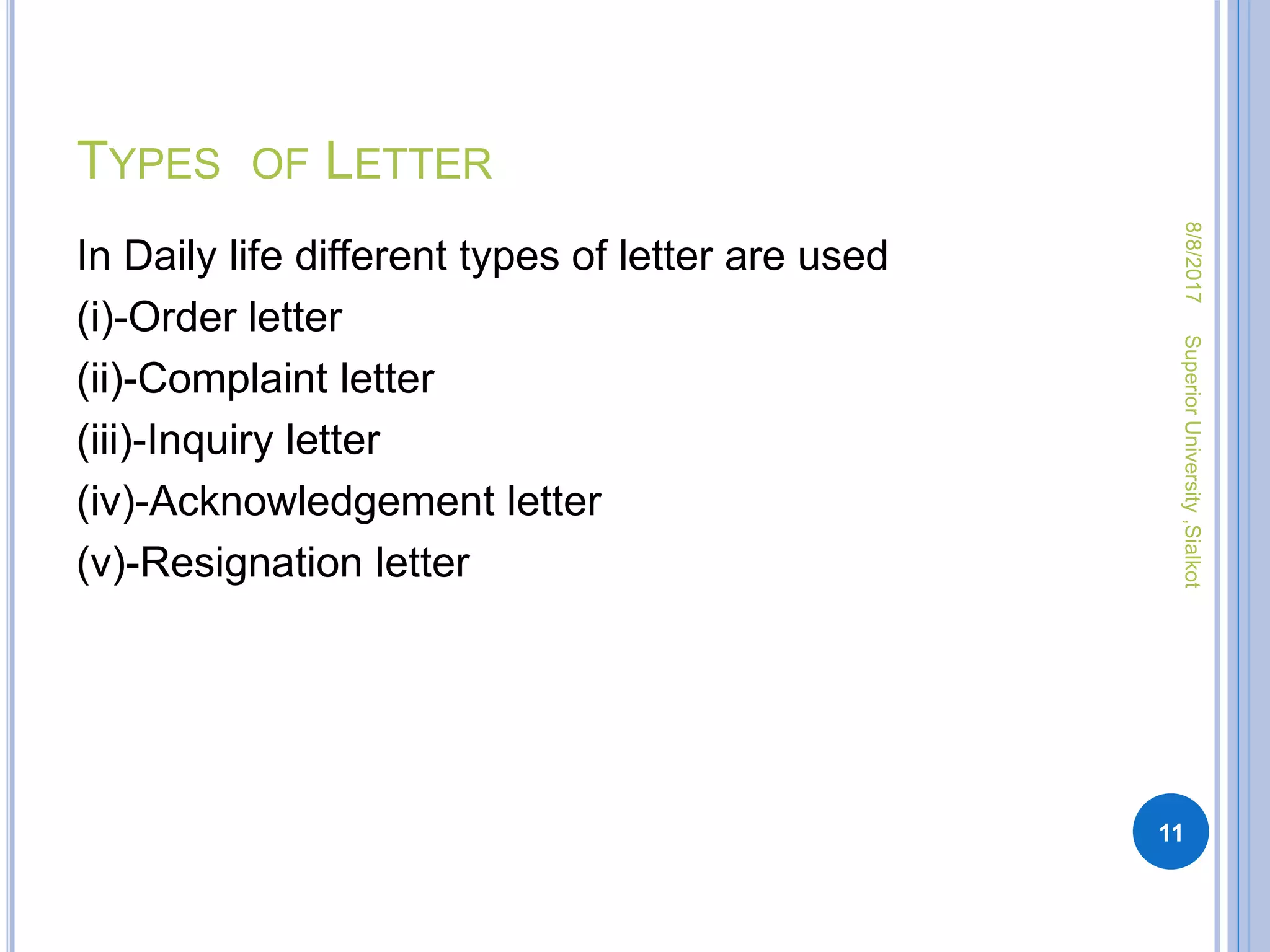 Application & Letter Writing by rao ikram | PPTX