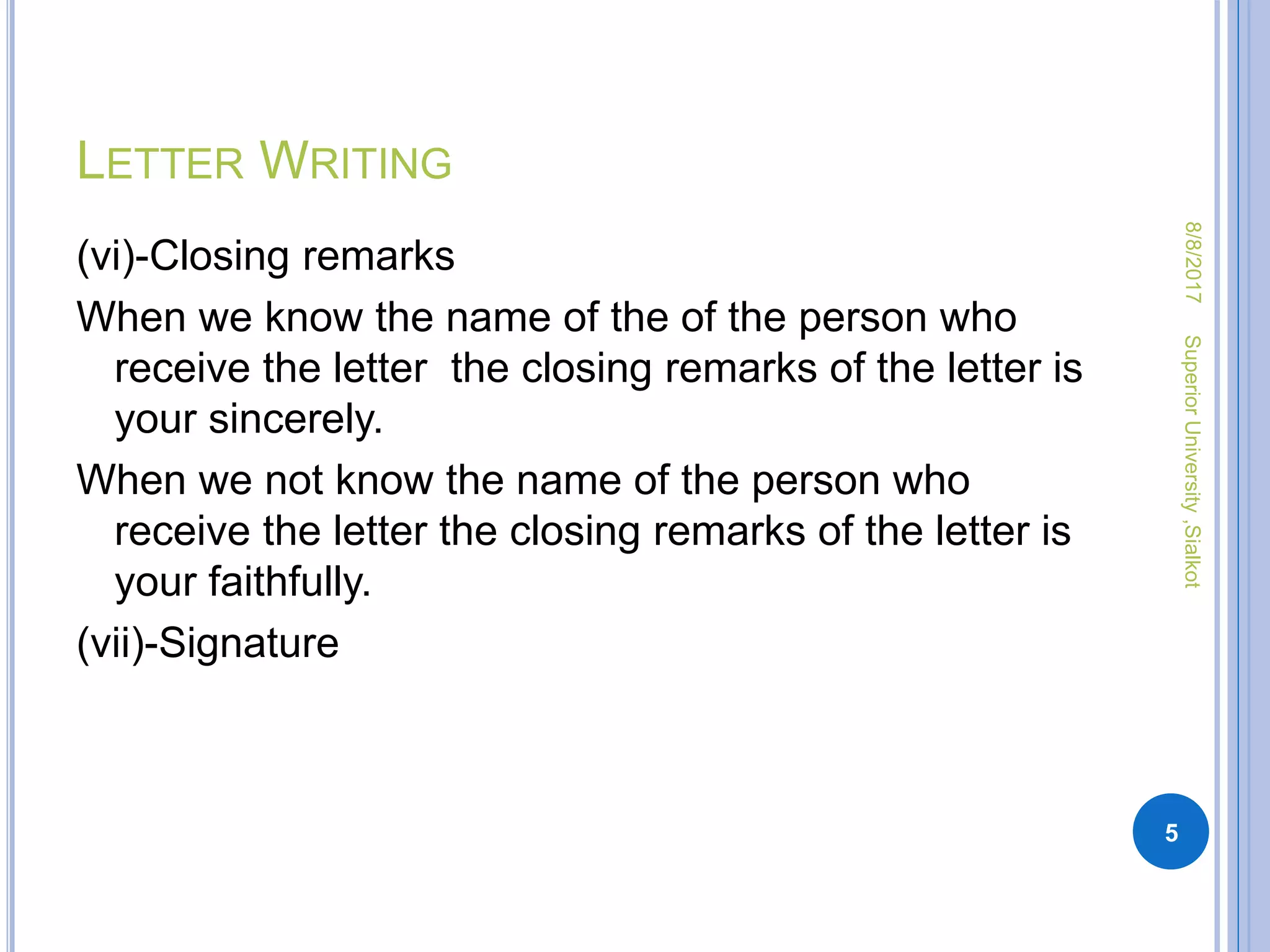 Application & Letter Writing by rao ikram | PPTX