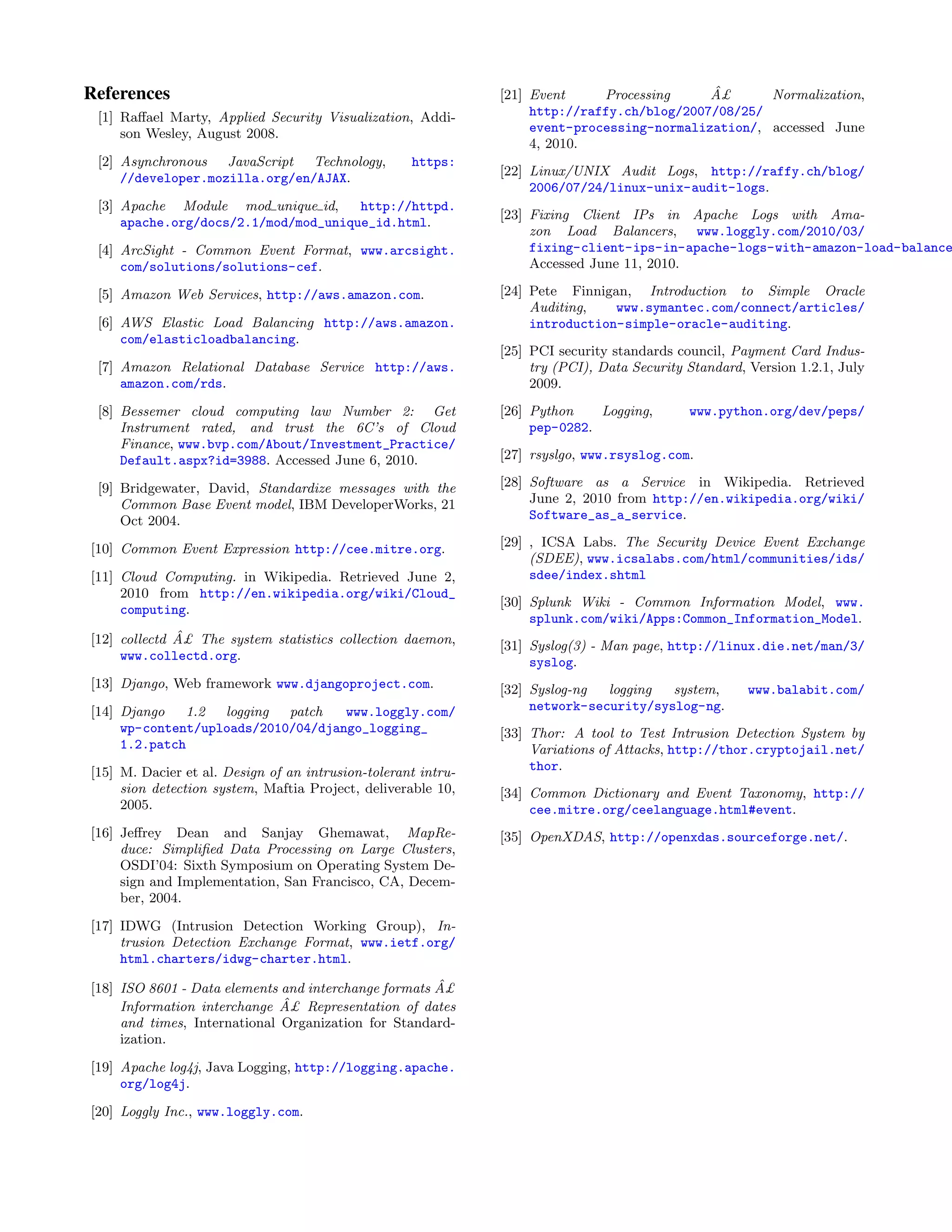 Application Logging for Forensics | PDF