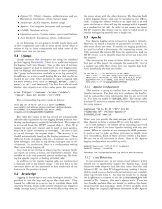 Application Logging for Forensics | PDF