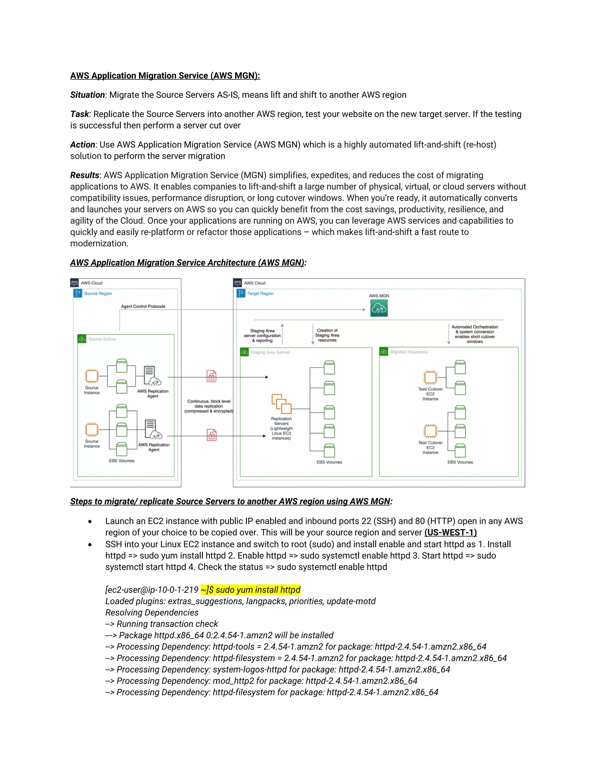 AWS Application Migration Service-Hands-On Guide | PDF | Cloud Computing | Internet