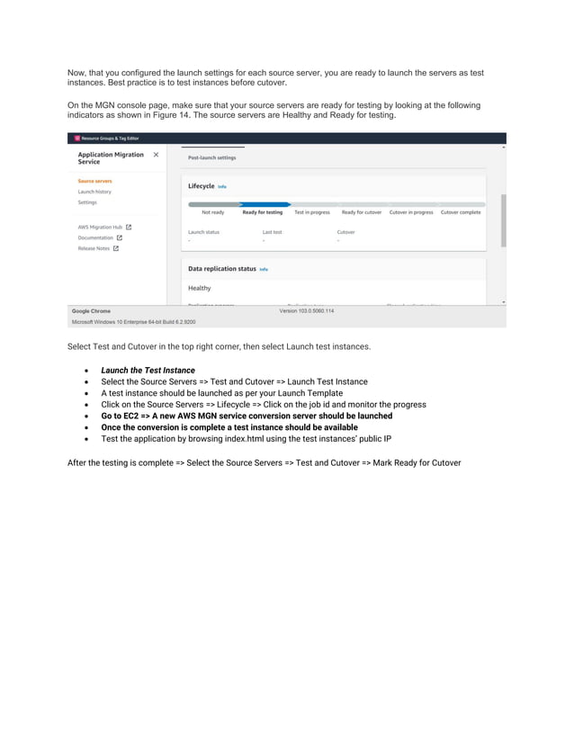AWS Application Migration Service-Hands-On Guide | PDF