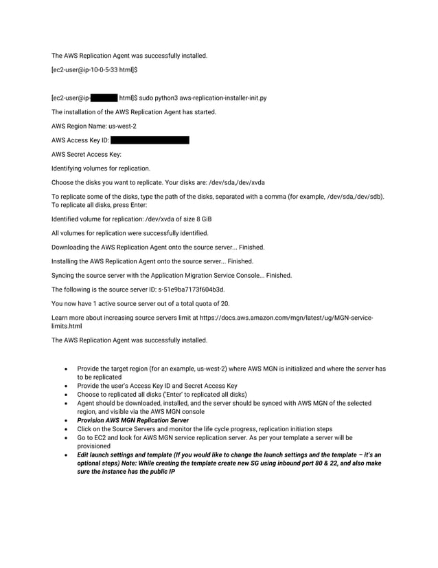 AWS Application Migration Service-Hands-On Guide | PDF