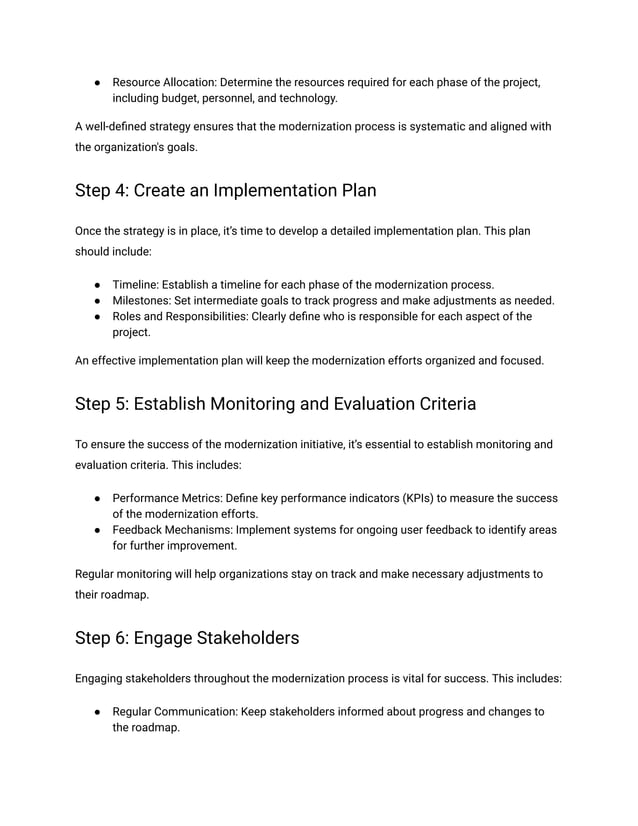 Application Modernization Solutions. tkxel | PDF Application Modernization Solutions. tkxel | PDF