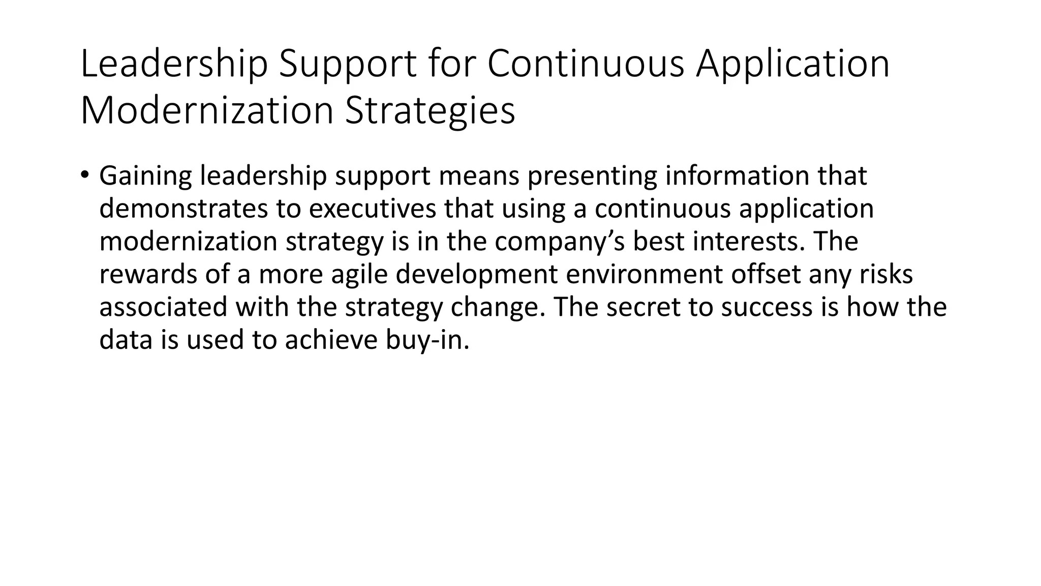 Application Modernization An approach for enterprise wide deployment.pptx