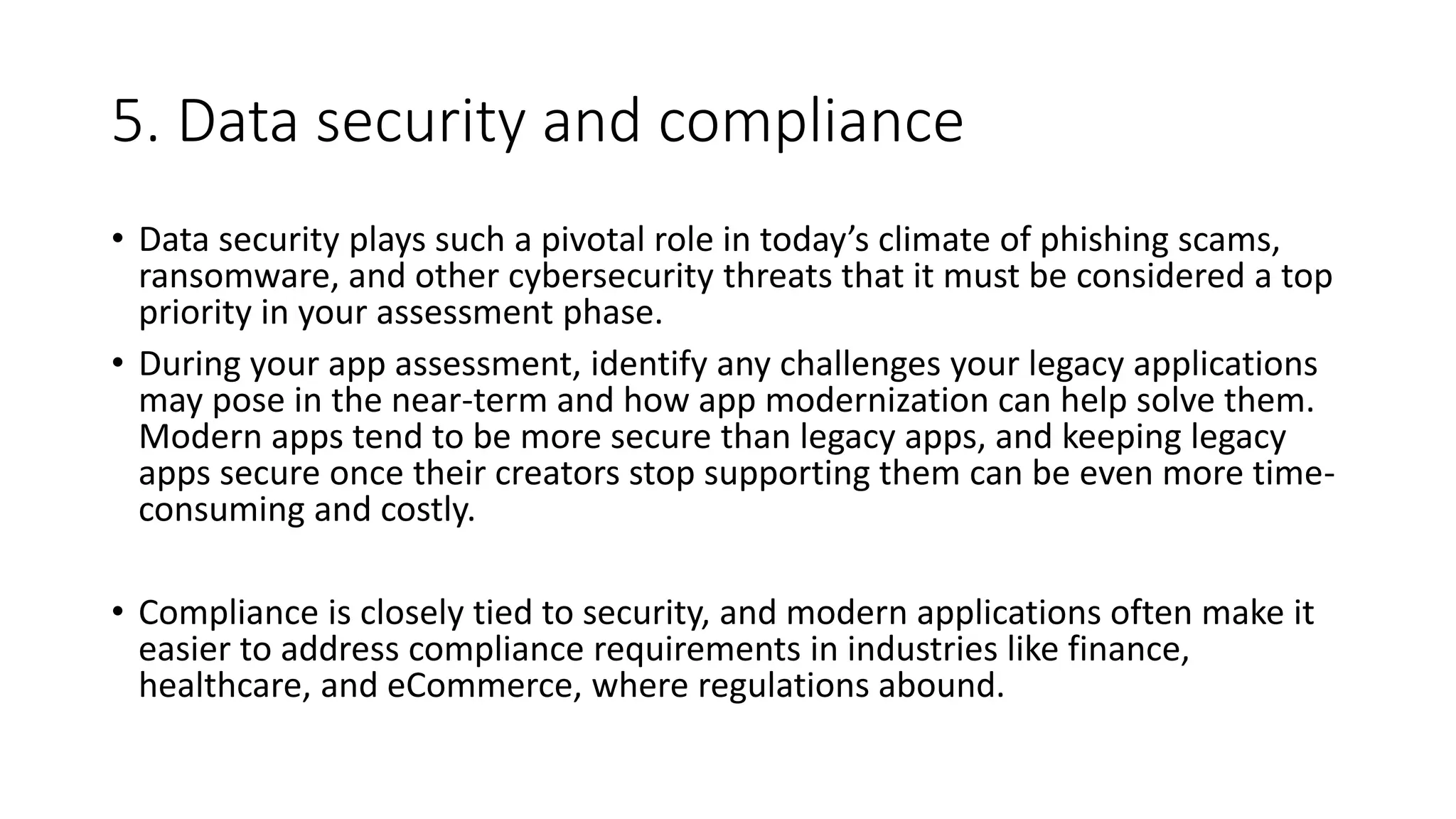 Application Modernization An Approach For Enterprise Wide Deployment Pptx