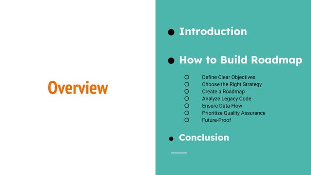 Application Modernization Roadmap | PDF