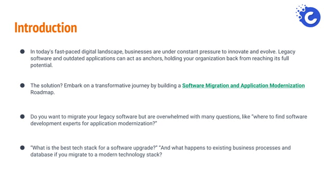 Application Modernization Roadmap | PDF