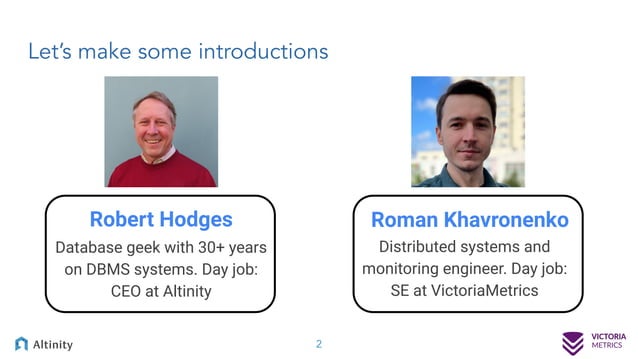 Application Monitoring Using Open Source Victoriametrics And Altinity Clickhouse Webinarpdf