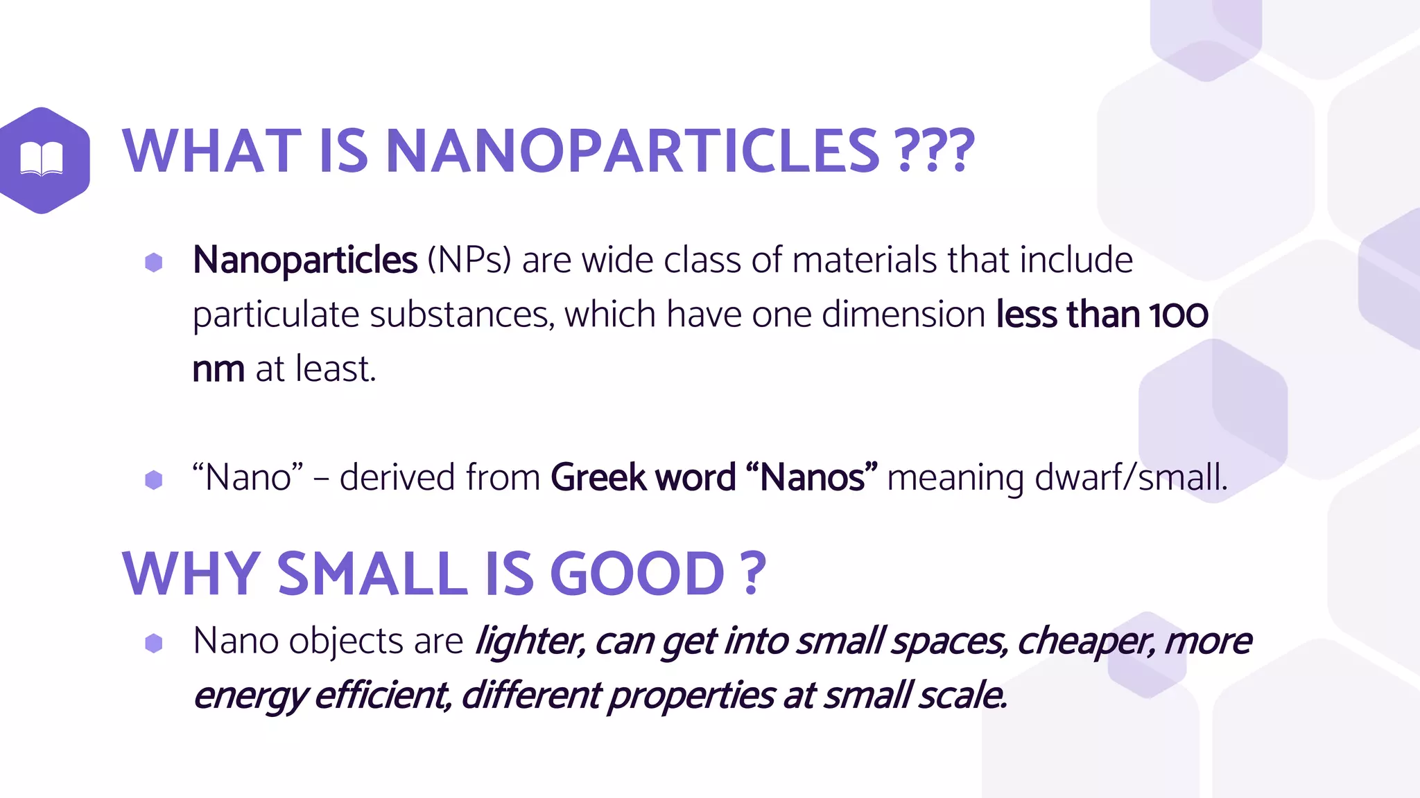 Application of Nanoparticles | PPTX