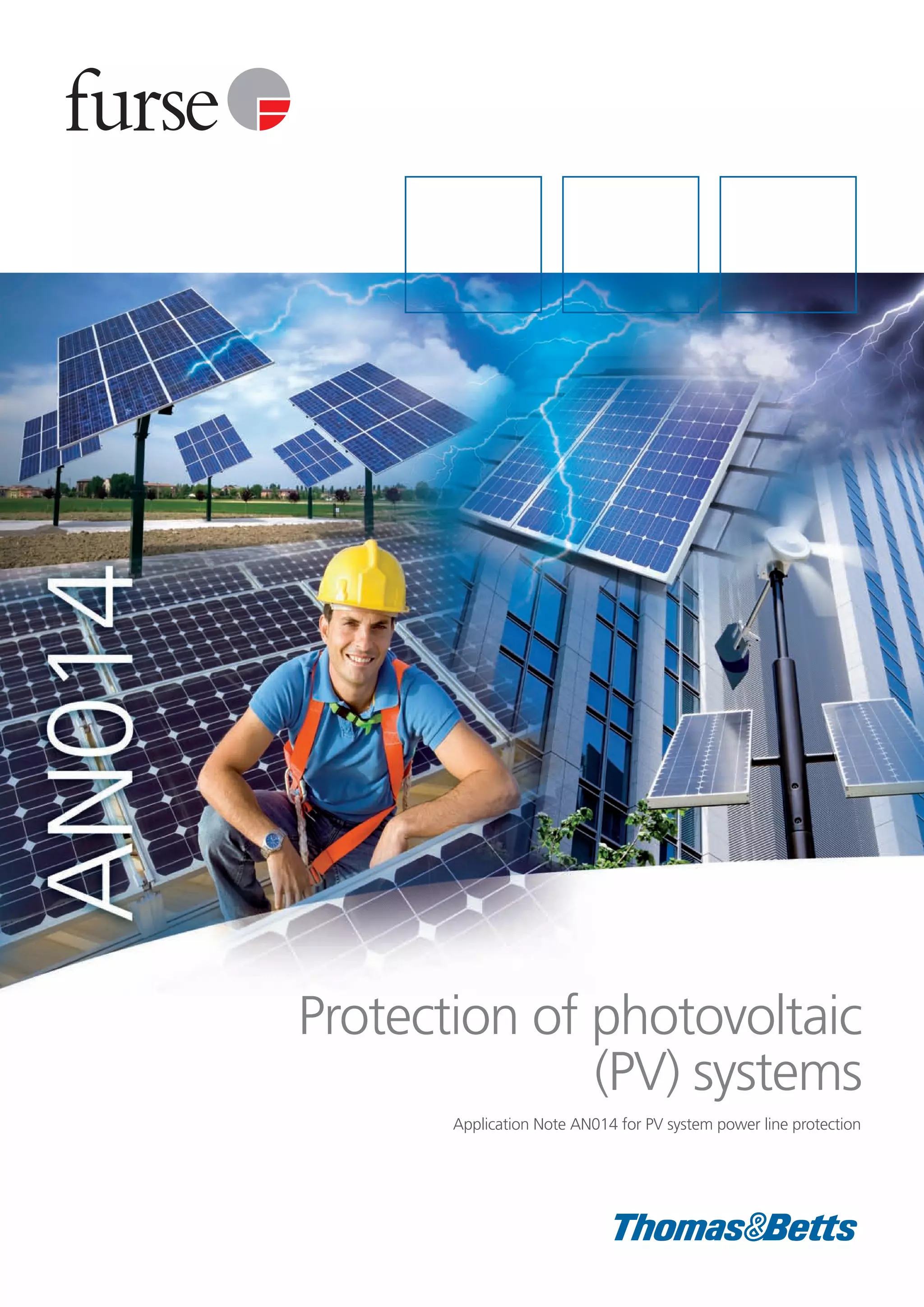Protection of Photovoltaic (PV) systems | PDF