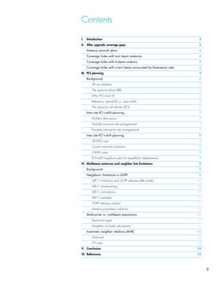 Application note multibeam antennas planning | PDF