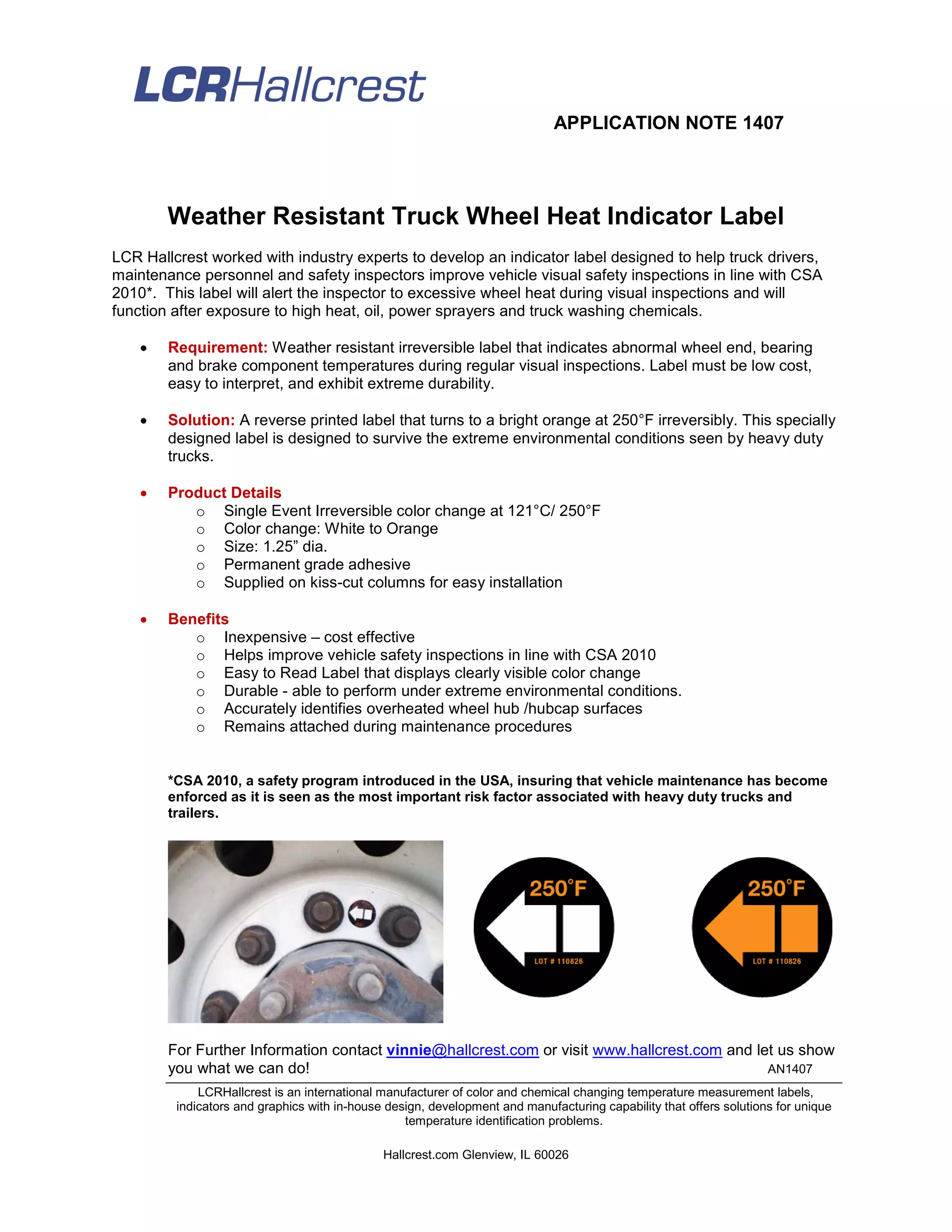 Color Change Temperature (Thermochromic) Indicator Applications | PDF