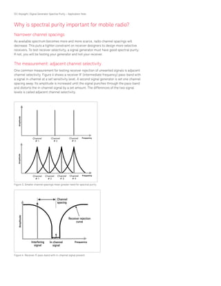 Application note signal_generator_spectral_purity | PDF