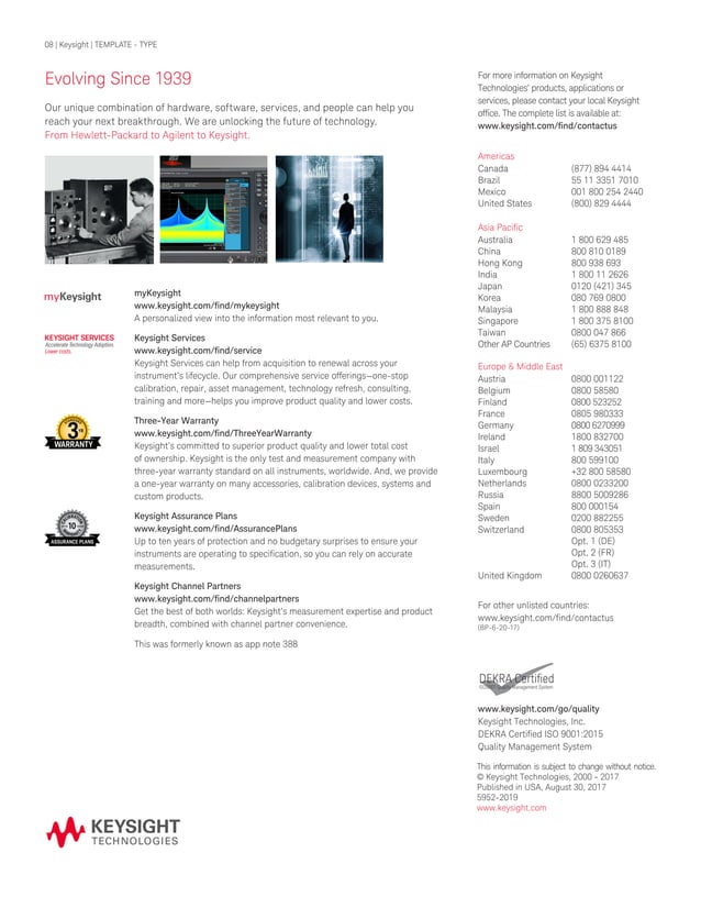 Application note signal_generator_spectral_purity | PDF