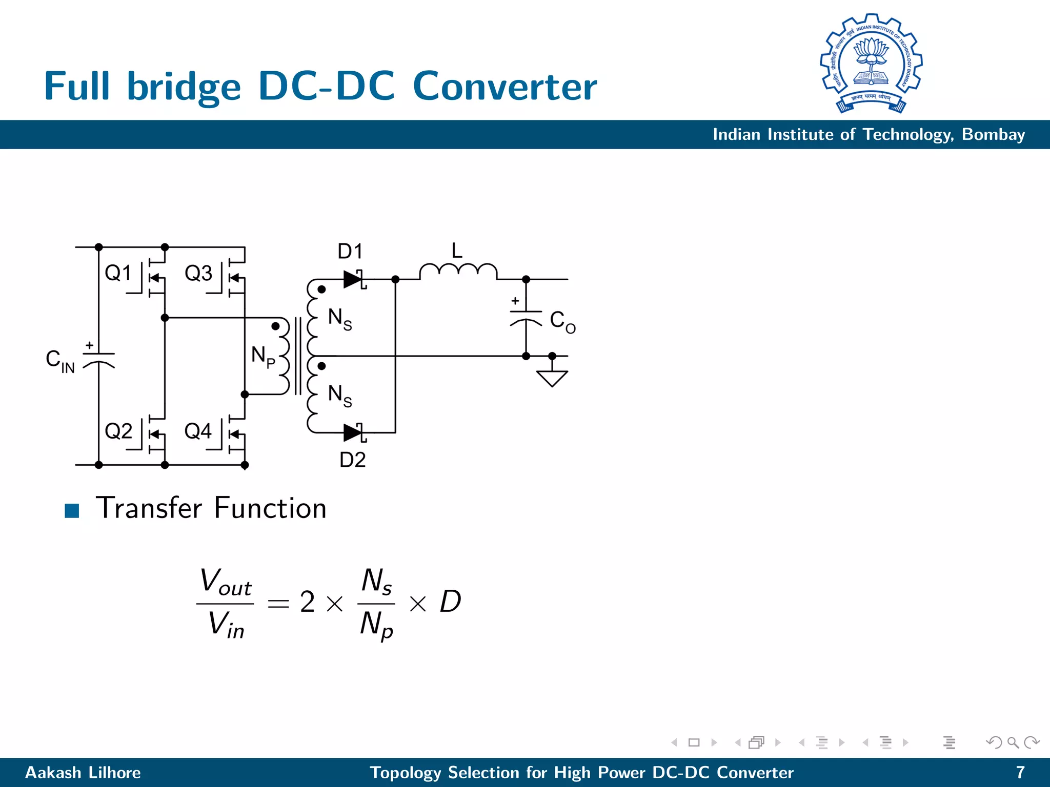 Application notes on high power dc dc converter topology selection | PPT