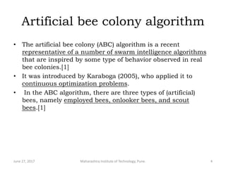 Application of abc algorithm | PPTX