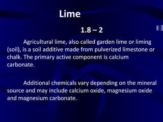 Application of PH Level | PPT