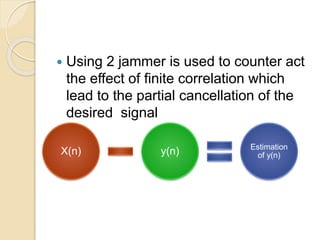 Application of adaptive linear equalizer | PPT