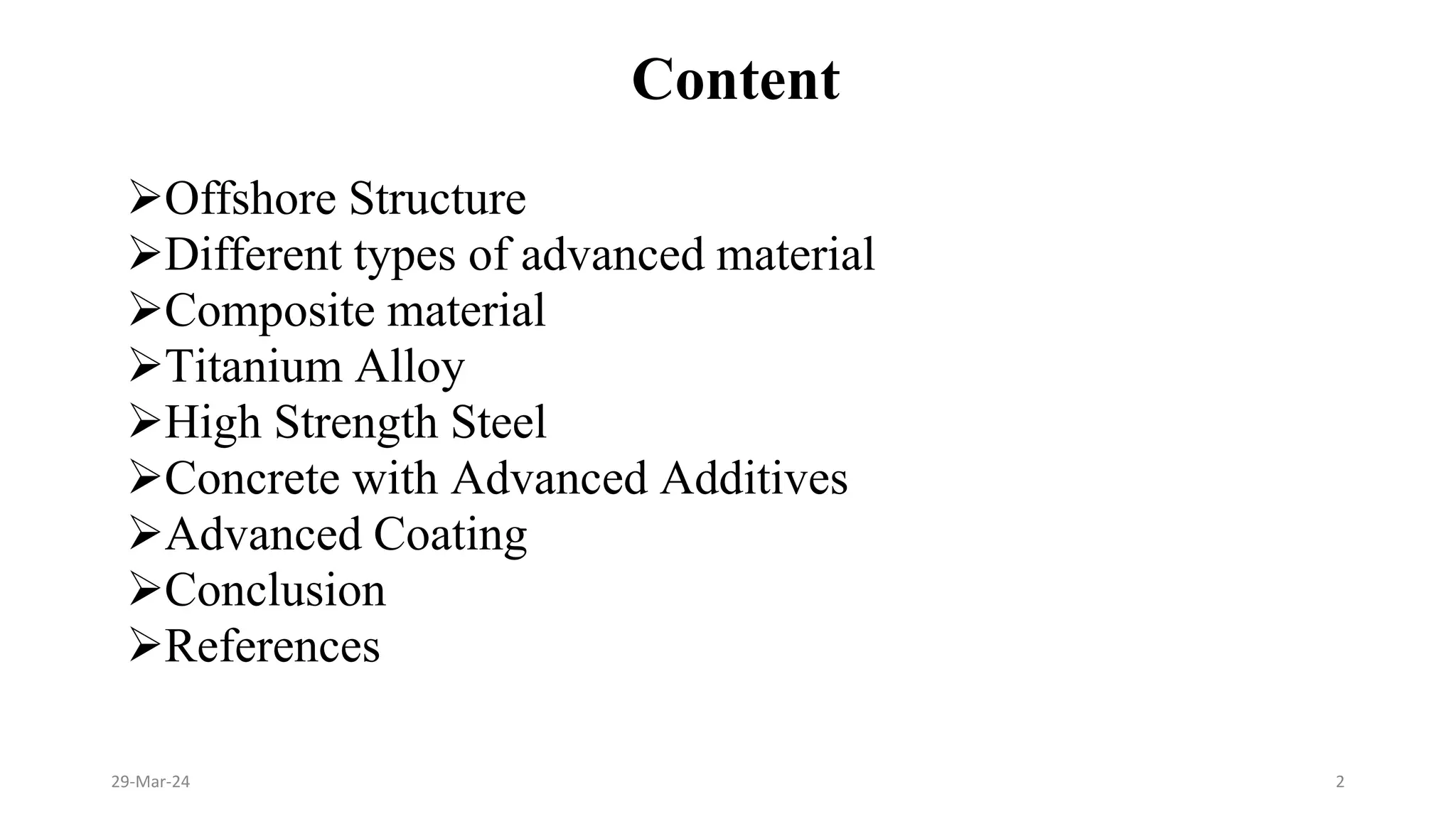 Application of Advanced Material in Offshore Structure.pptx