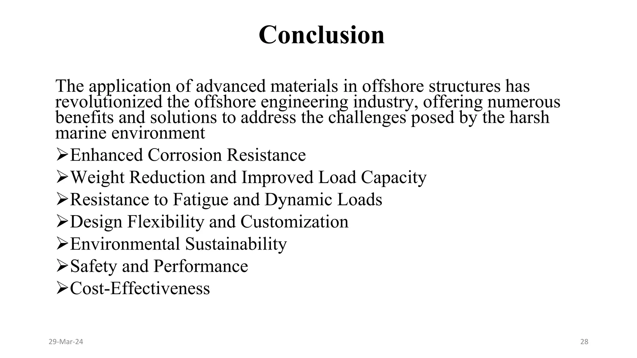 Application of Advanced Material in Offshore Structure.pptx