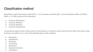 Application of AI in customer relationship management | PDF