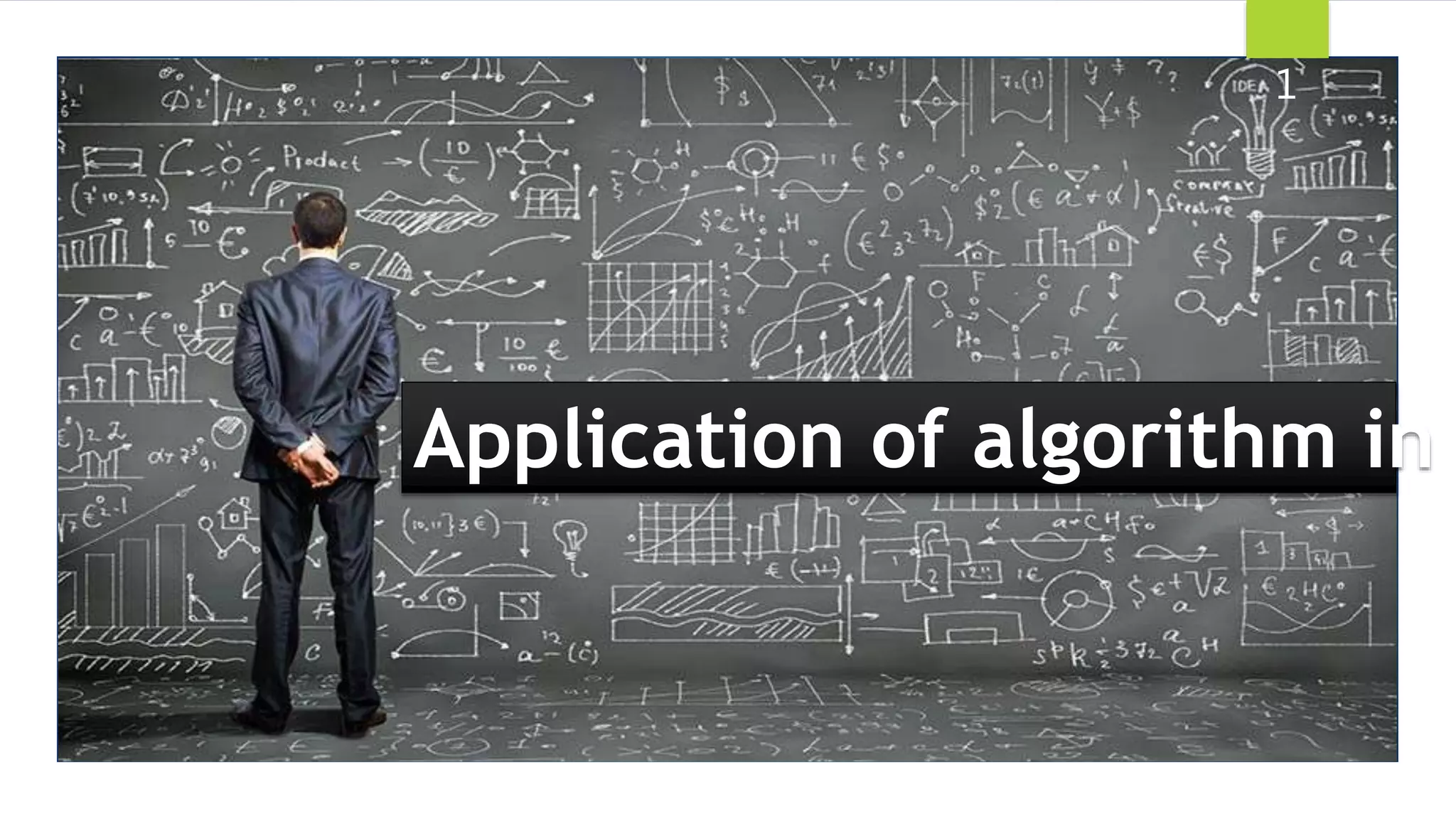 Application of algorithm in real life | PPTX | Technology & Computing
