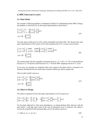 Application of a merit function based interior point method to linear model predictive control | PDF