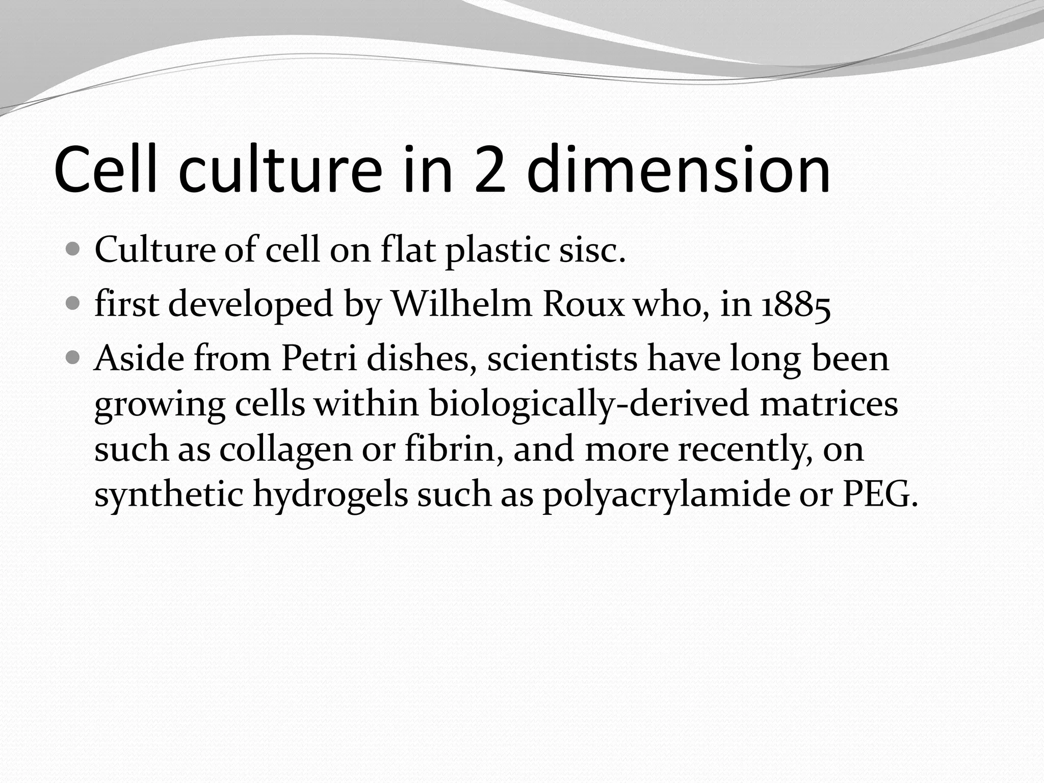 Animal cell culture, application by kk sahu | PPTX