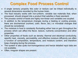 Application of artificial intelligence in food processing sector | PPT